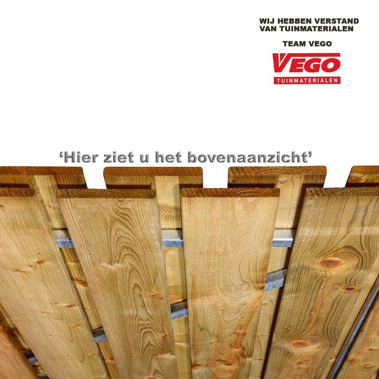 Vuren poort 180x100cm met stalen frame universeel (incl verstelbare ...